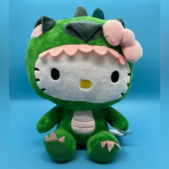 Sanrio | Toys | Hello Kitty In Dinosaur Costume Sanrio Medium 95 Plush ...